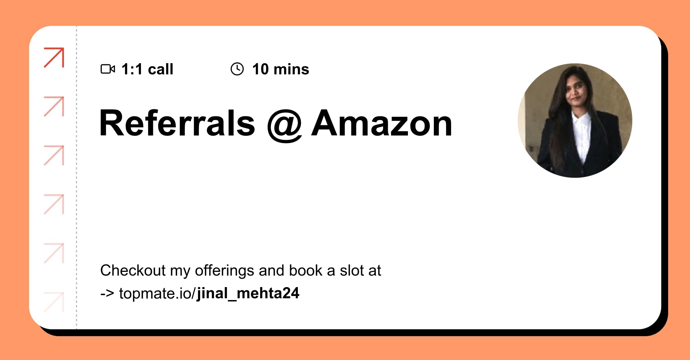 Referrals @ Amazon with Jinal Mehta